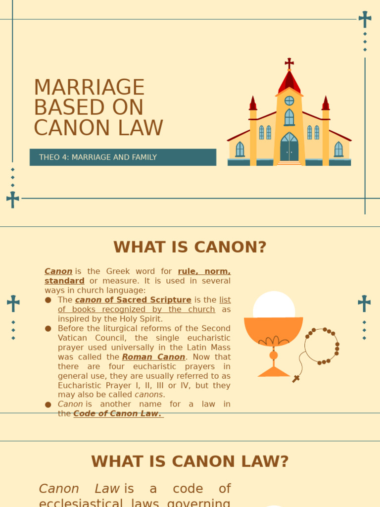 Canon Law on Marriage Impediments | PDF | Marriage | Catholic Church