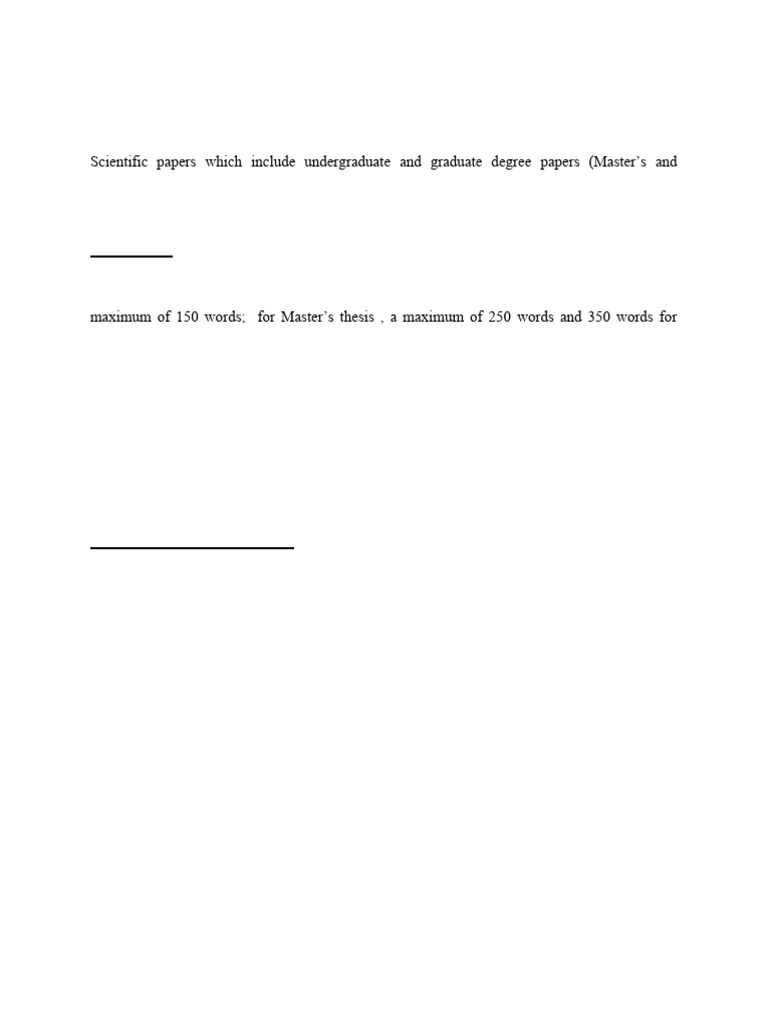 Degree Paper Structure: Chapter 6 Guide | PDF | Thesis | Sampling ...