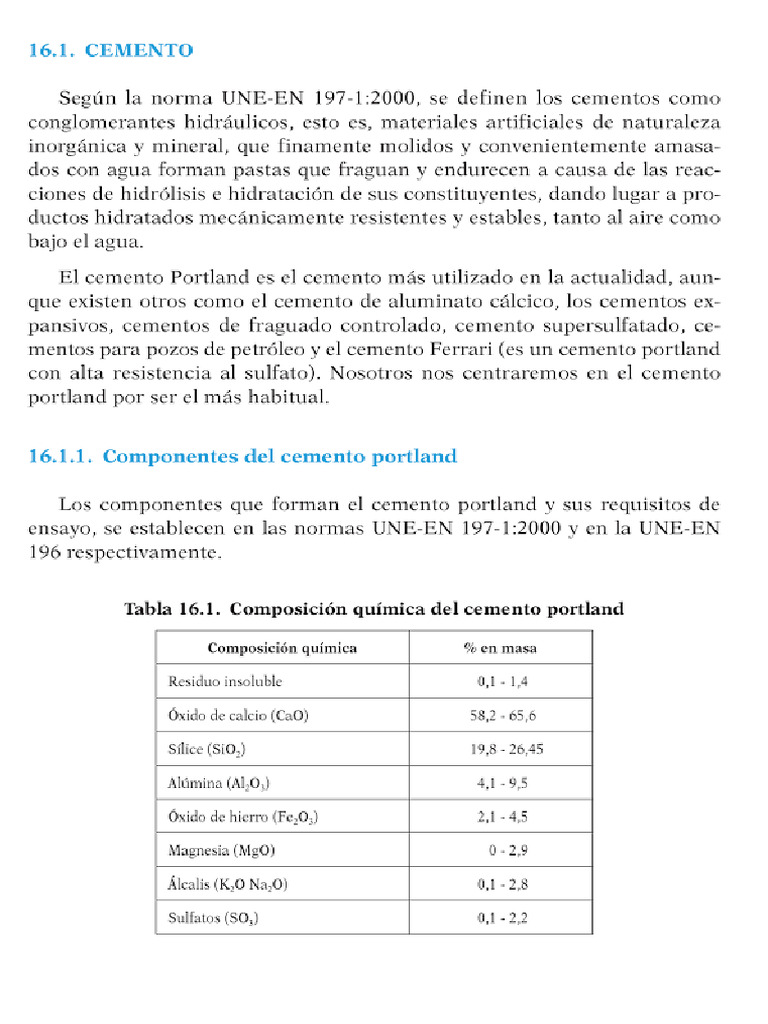 Cemento | PDF