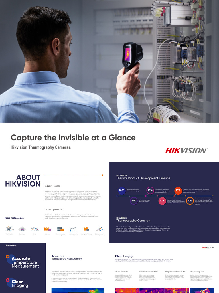 Hikvision Thermography Camera Overview | PDF | Thermography | Camera