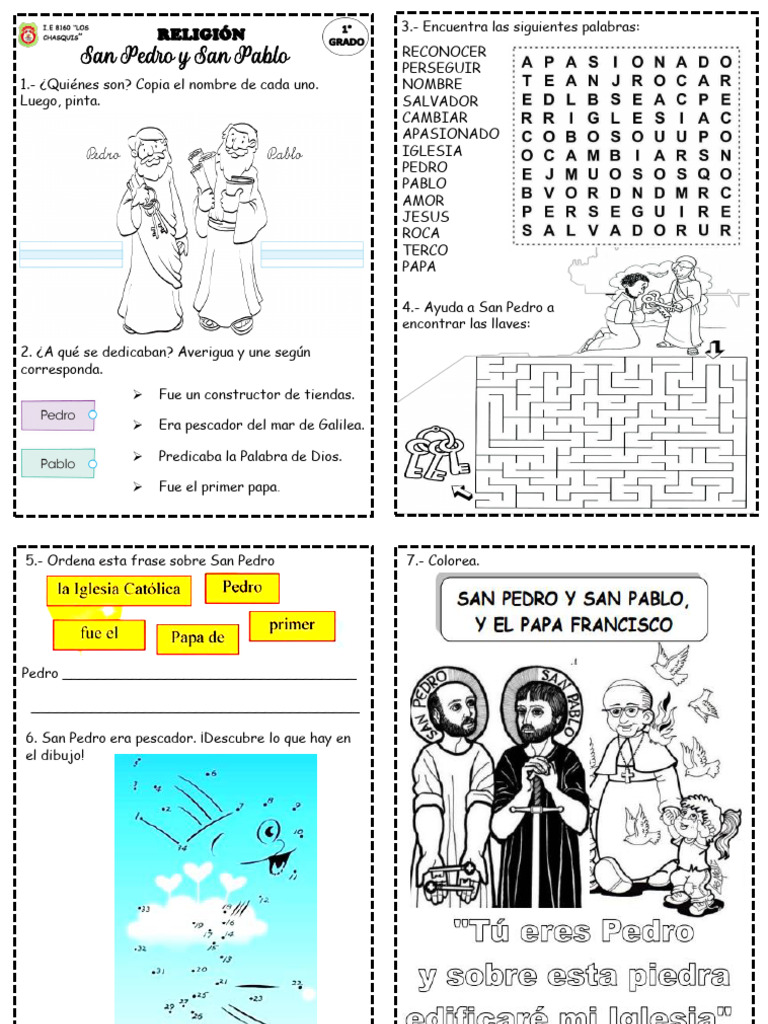 Ficha Religión | PDF
