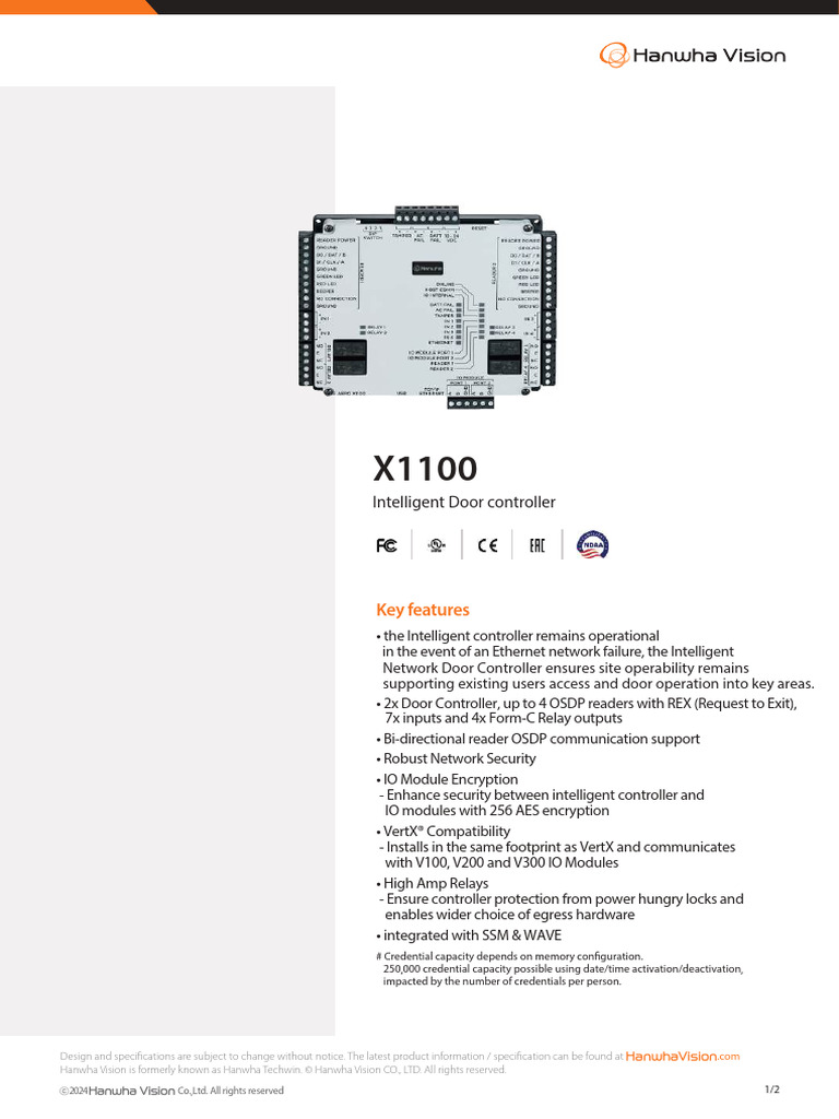 DataSheet X1100 240902 EN | PDF | Computing | Computer Science