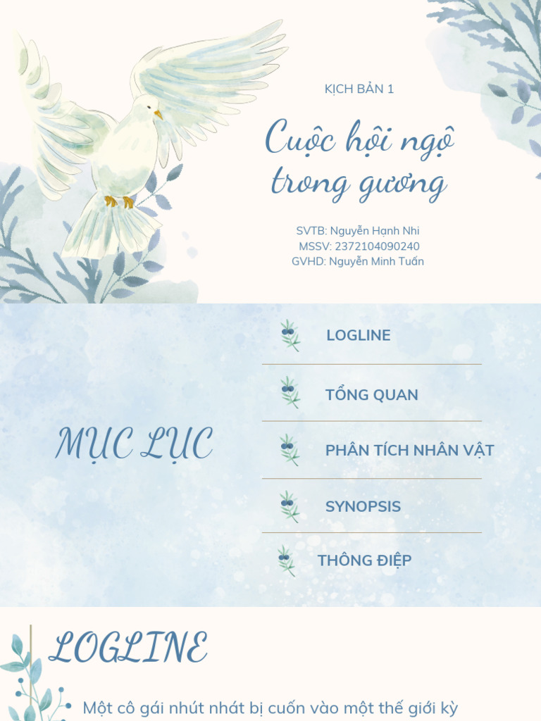 Cu C H I NG Trong Gương-Pitchdeck | PDF