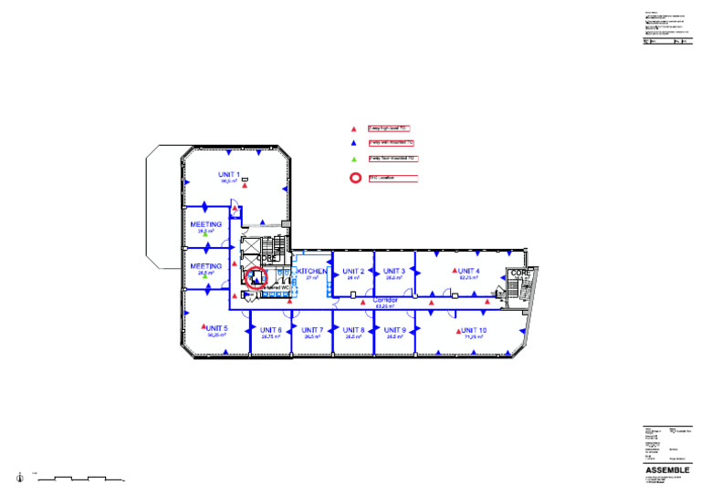 P23022 - First Floor ICT Outlet Layout - v1.0 | PDF