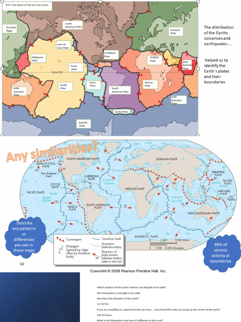 Earth's Crust and Plate Tectonics Explained | PDF | Plate Tectonics ...
