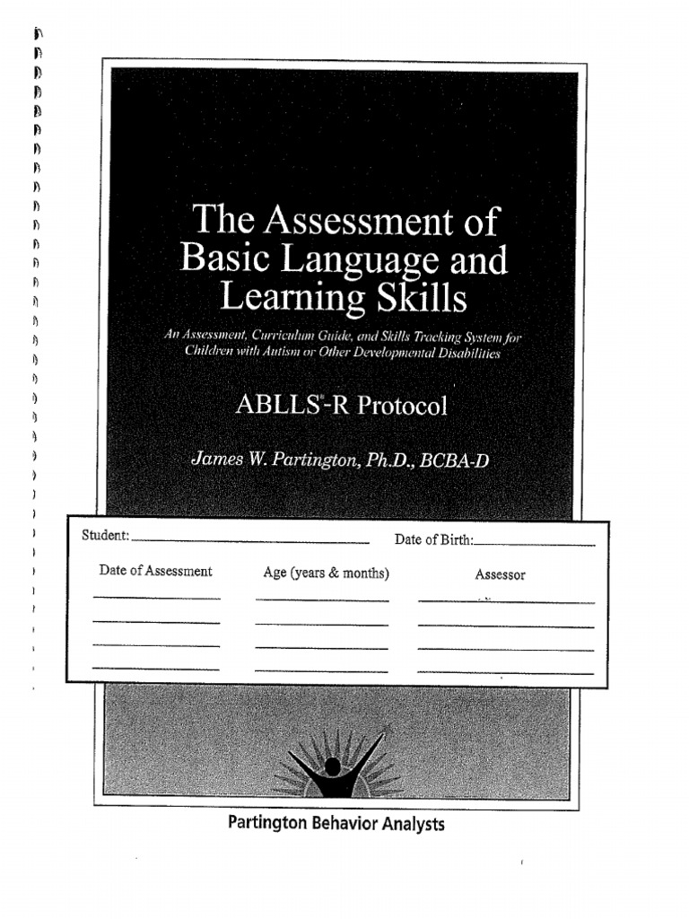 ABLLS-R Protocol | PDF