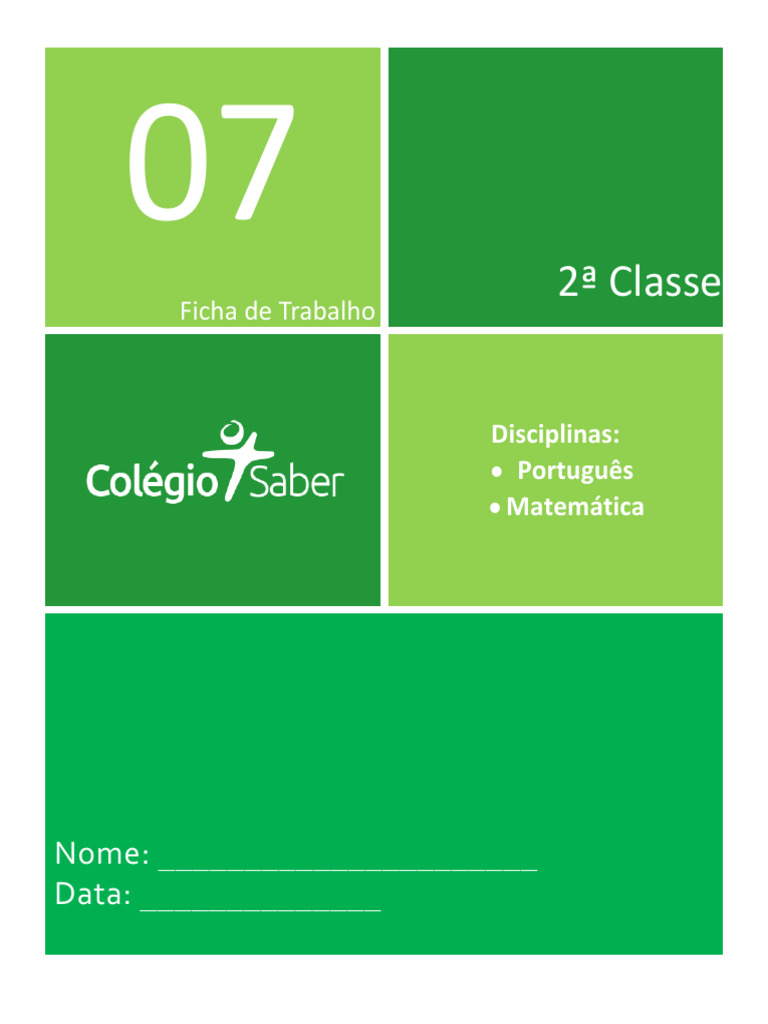 Ficha 2º Classe 07 (1) | PDF