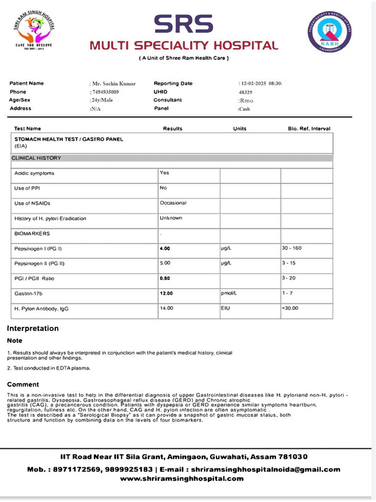 Medical Report | PDF
