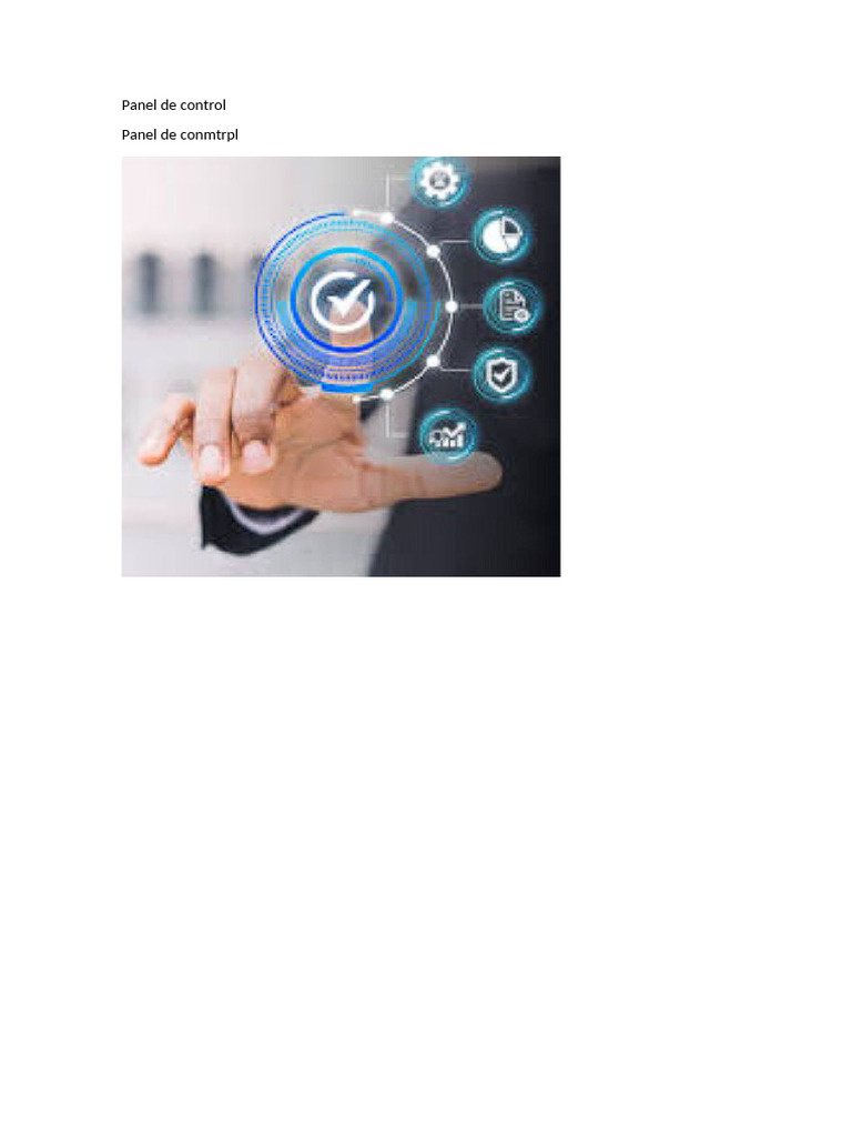 Panel de Control | PDF