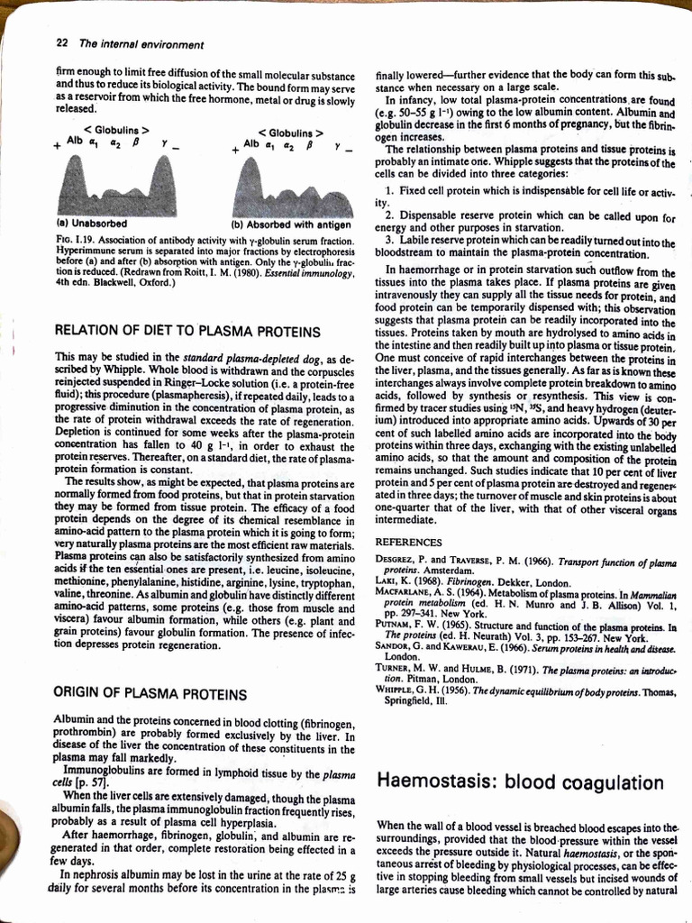 Samson Wright's Applied Physiology-13th Ed (Blood) | PDF