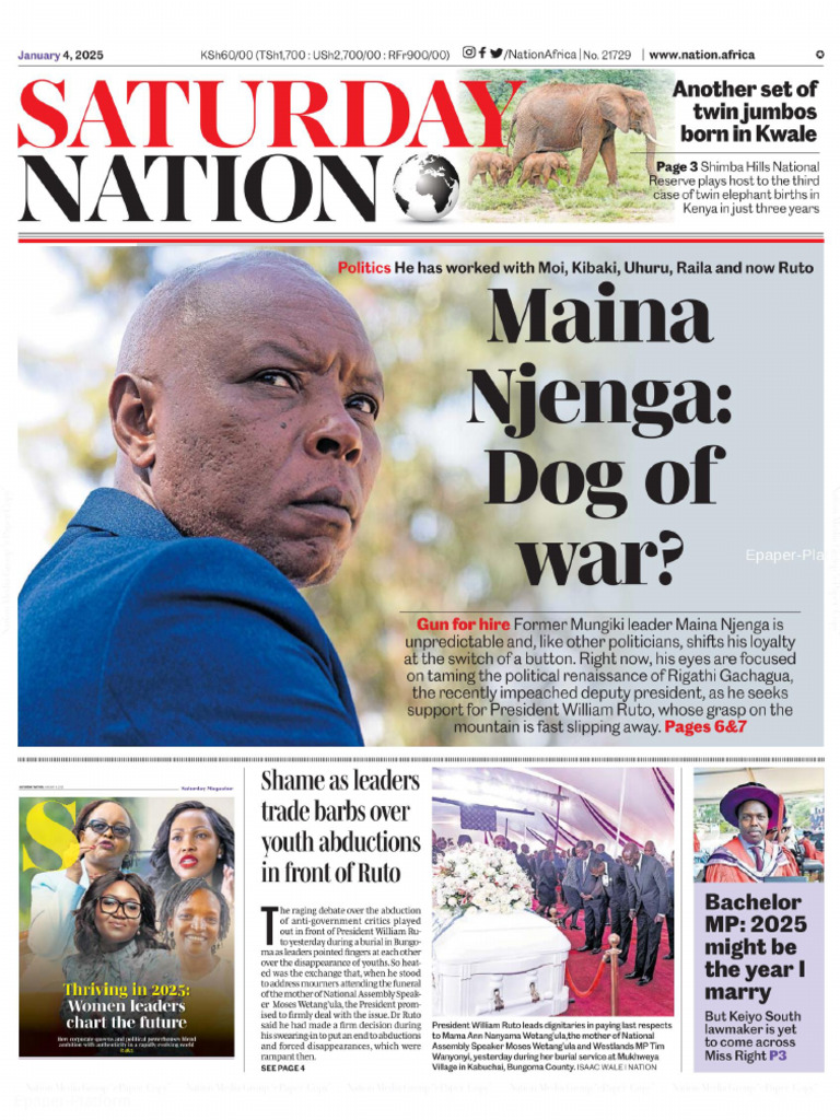 Daily Nation 2025 01 04 | PDF