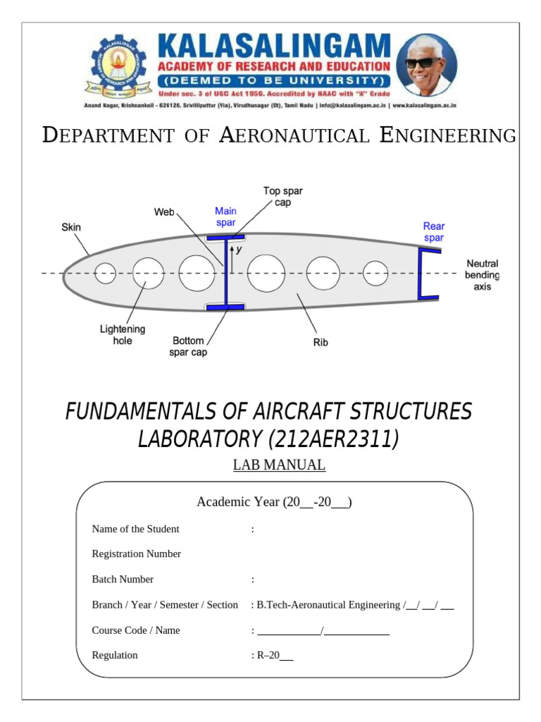 Fundamentals of Aircraft Structures - Index Page | PDF | Experiment | Engineering