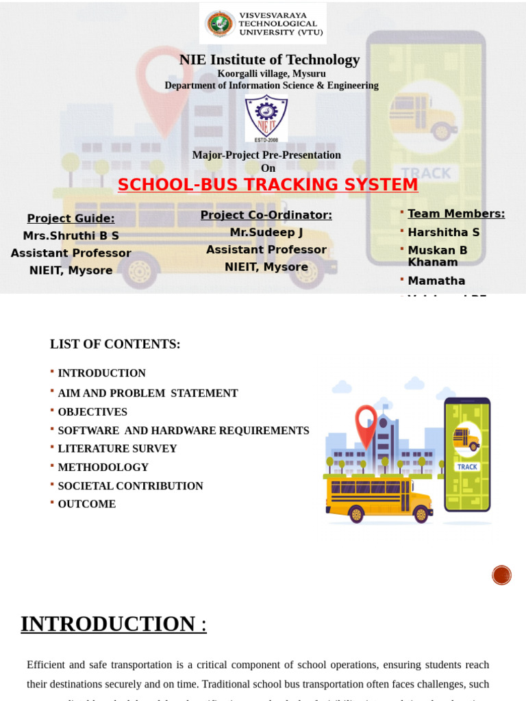 School Bus Tracking System 2 | PDF | Internet Of Things | School Bus