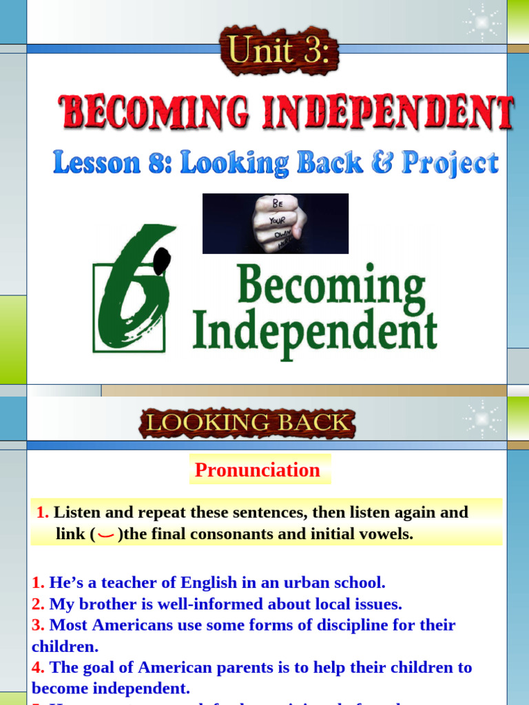 Unit 3 - Looking Back-11TD | PDF | English Language | Human Communication