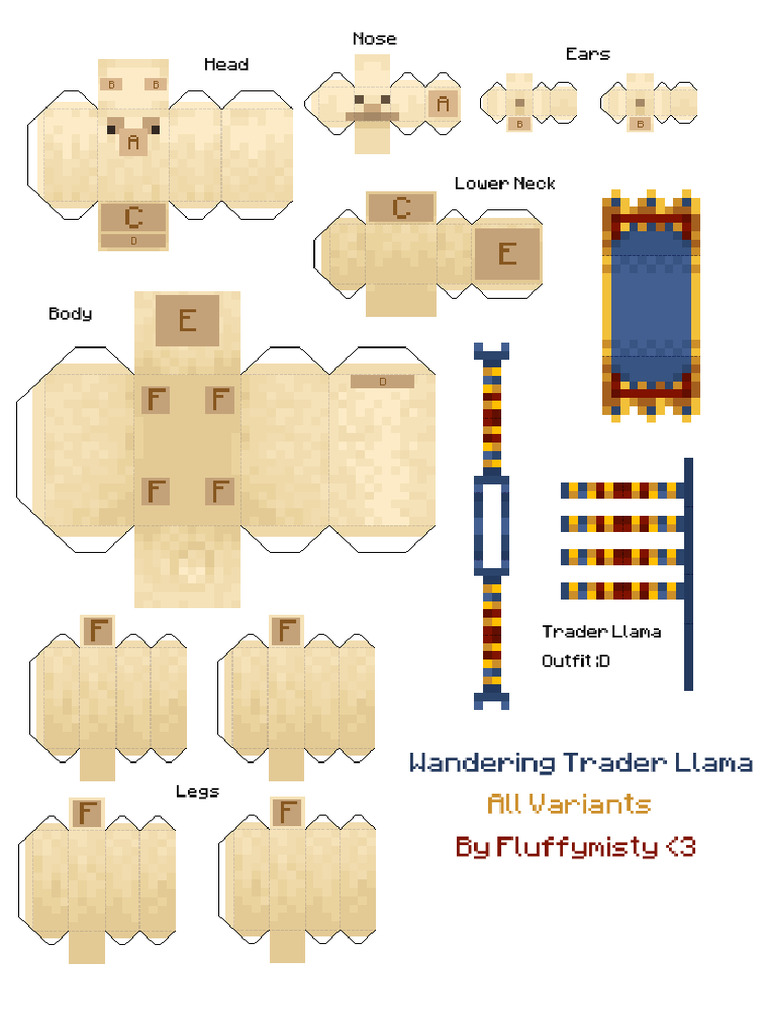 Papercraft de Llama | PDF