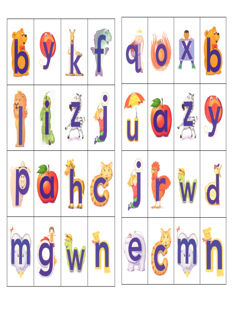 AlphaFriends bingo_Cards_5-6 | PDF