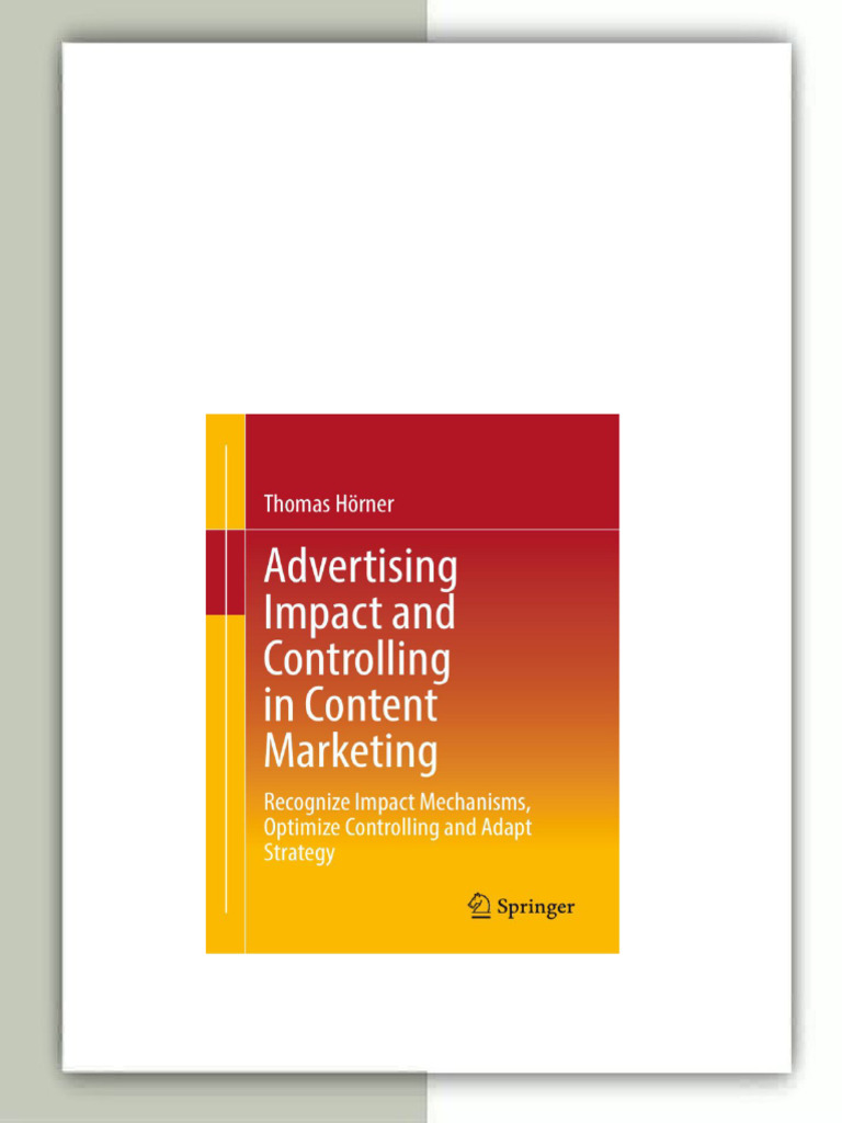 Advertising Impact and Controlling in Content Marketing Recognize ...