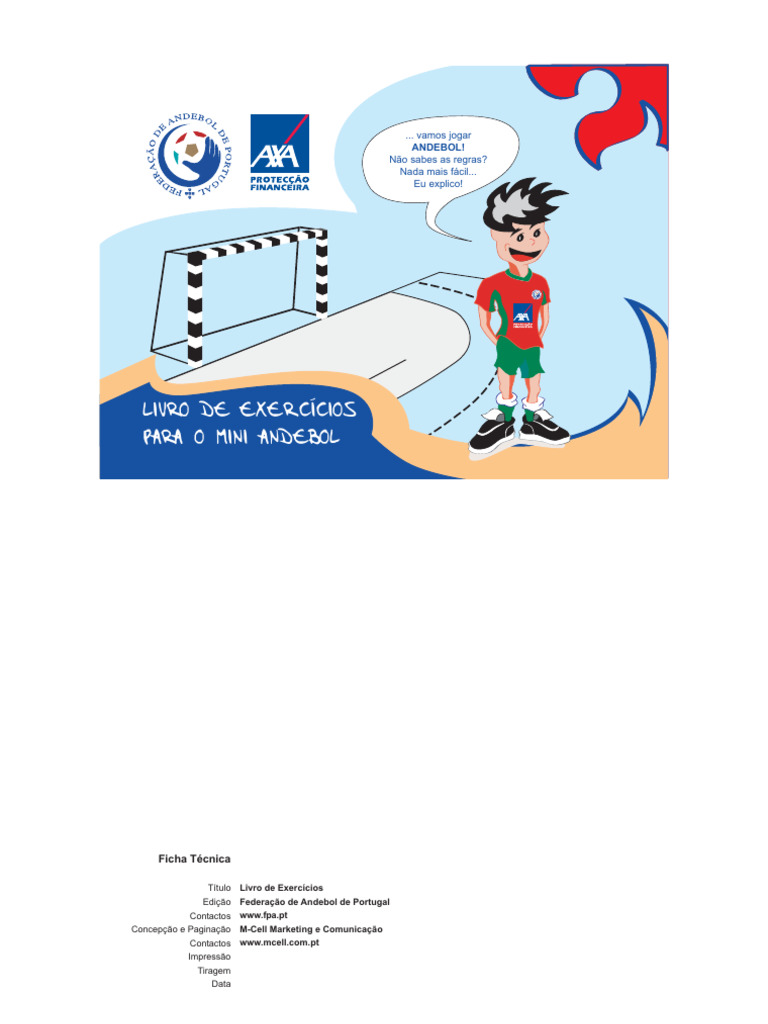 Livro Mini Andebol 5exercicios | PDF | Esportes | Jogos com bola