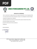Apprentice Training Experience Certificate Template-39851 | PDF ...