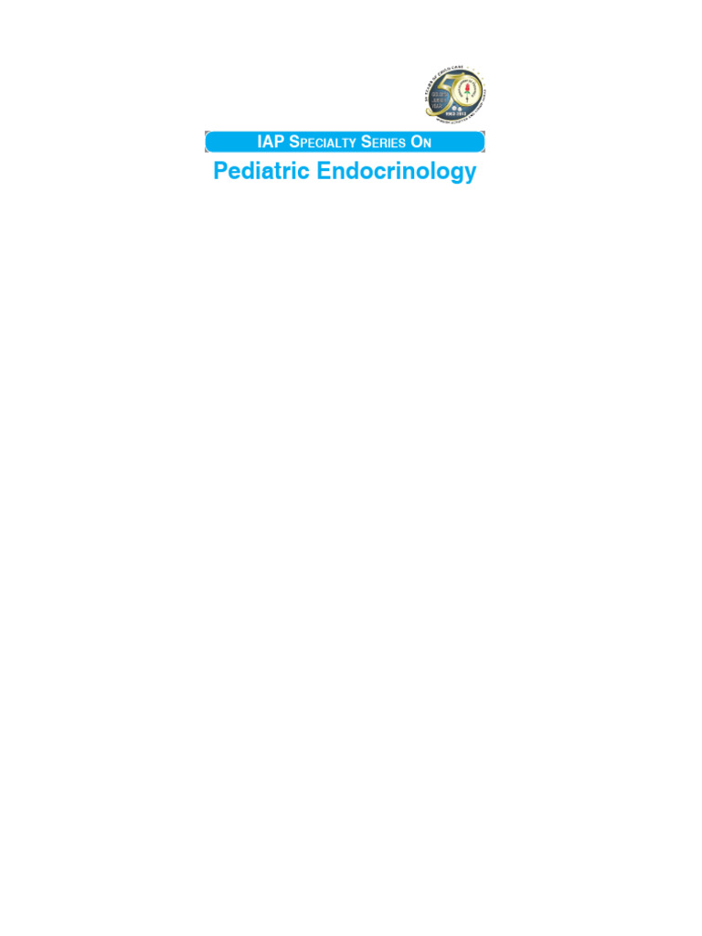 Pediatric Endocrinology | PDF | Growth Hormone | Endocrine System