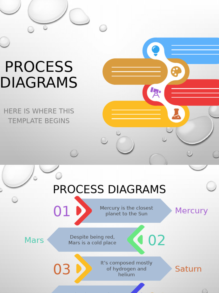 Process Diagrams by Slidesgo | PDF | Planets | Planets In Astrology