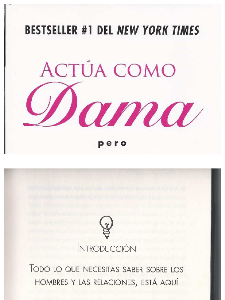 Qdoc.tips 34 Actua Como Dama Pero Piensa Como Hombrepdf | PDF