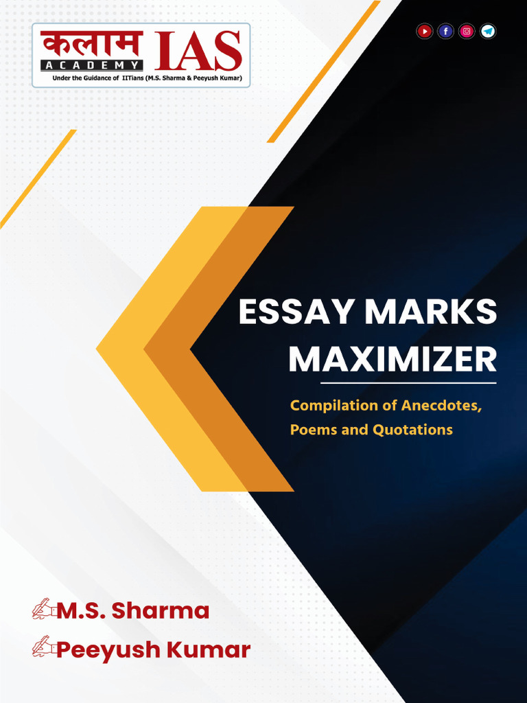 Essay Marks Maximizer Guide | PDF