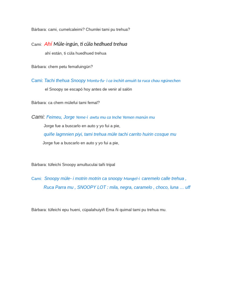 DIalogo de Mapu | PDF