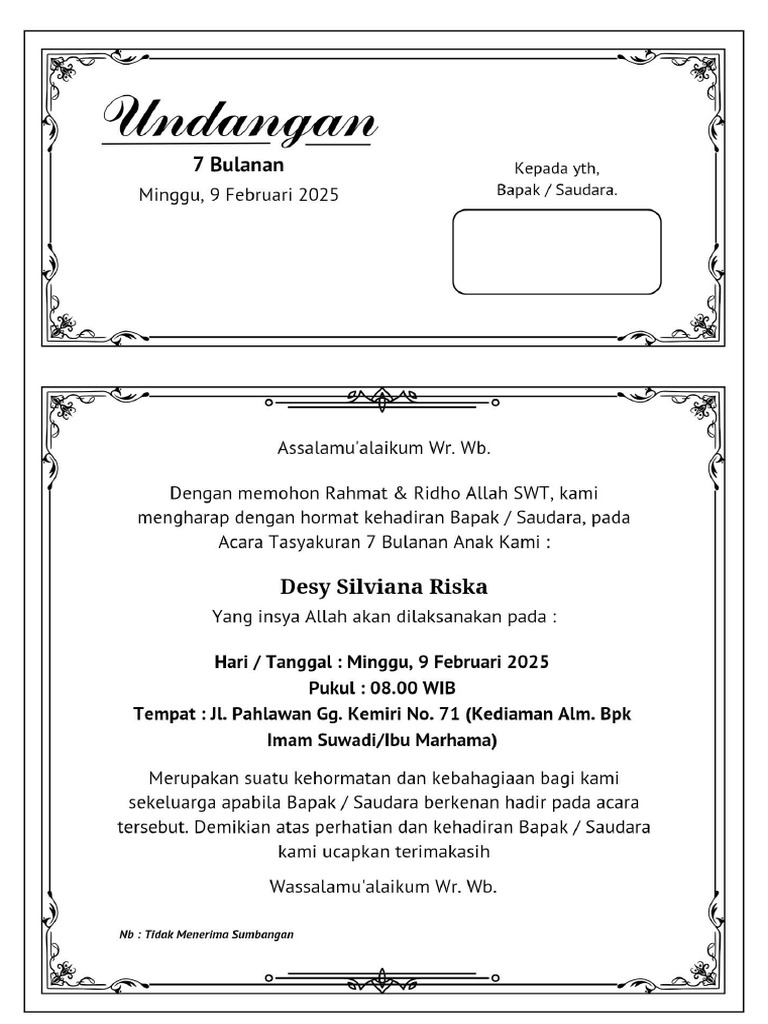 Undangan | PDF