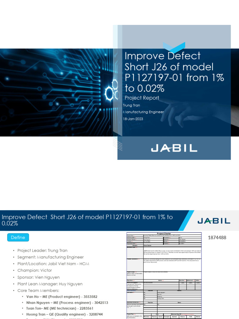 Improve Defect Short Bridging J26 From 1 - Final | PDF