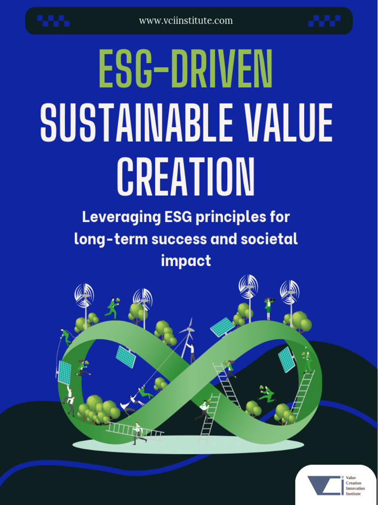 ESG Driven Sustainable Value Creation | PDF