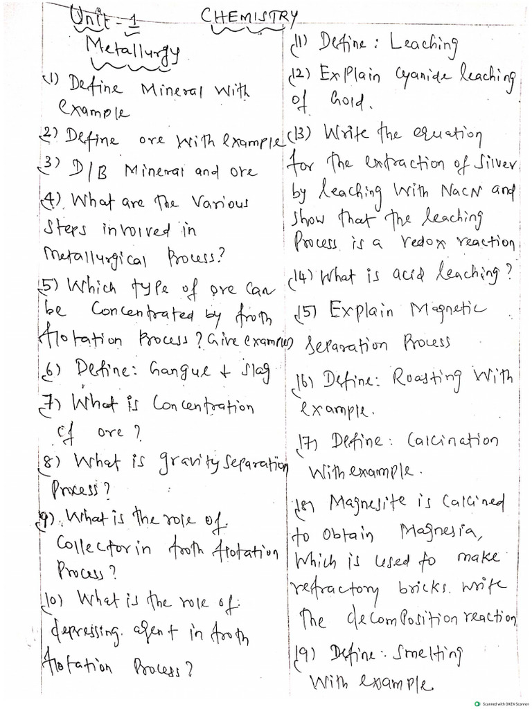 12th Question Bank 2023 | PDF