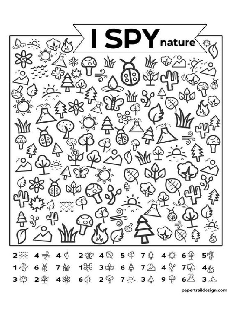 I Spy Nature | PDF