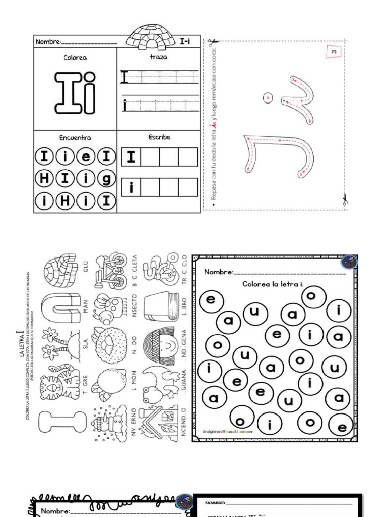 Guías Letras I | PDF