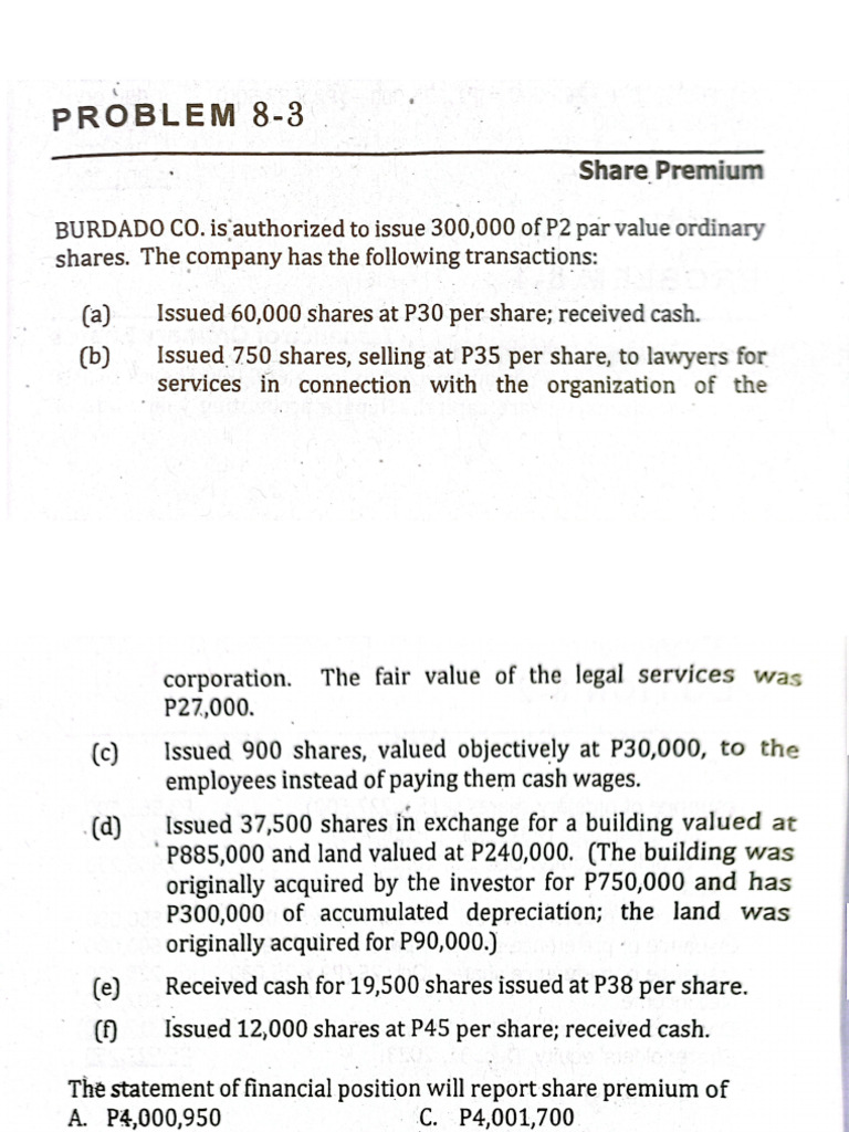 Equity-Sample-Part-1 | PDF