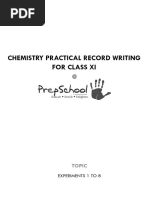 Lab Manual Class 11 | PDF