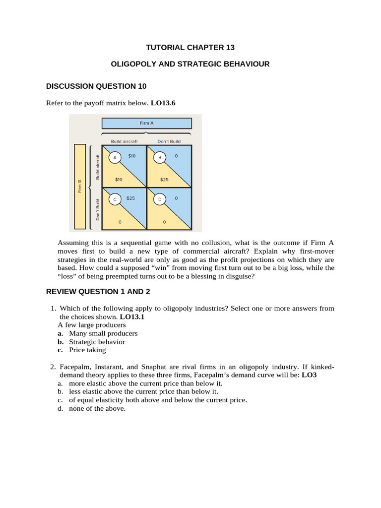 Tutorial Chapter 13 | PDF