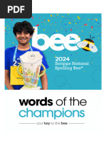 3RD Grade Spelling Bee List 2025 | PDF
