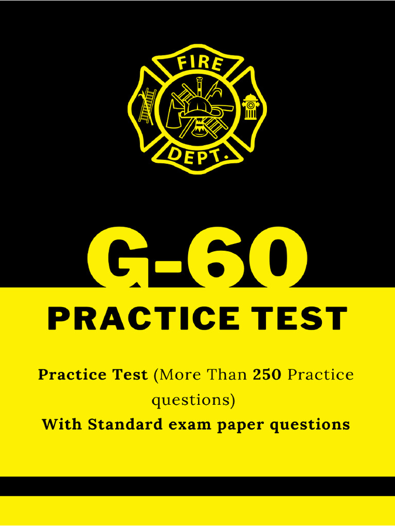 G 60 Practice Test