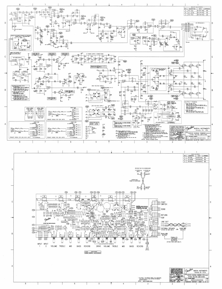 Fender Stage-100 160 SCH | PDF