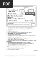 Edexcel A Level Maths Paper 1 Topics 2025 | PDF