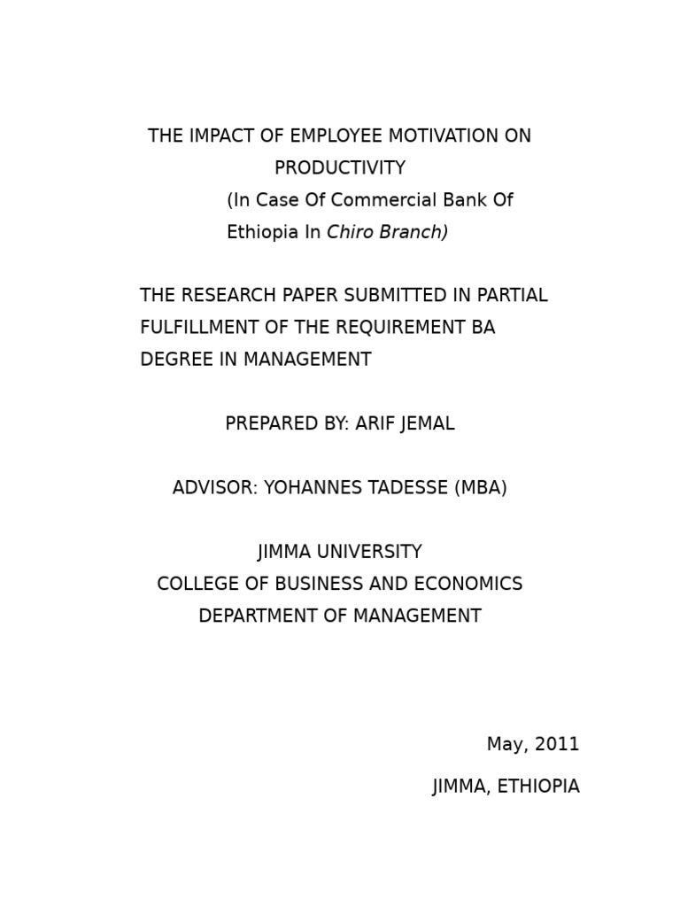 MGT Research | PDF | Motivation | Motivational