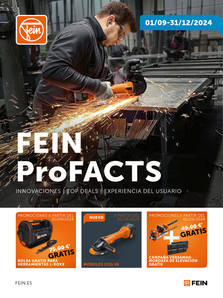 Fein Profacts | PDF | Ingeniería mecánica