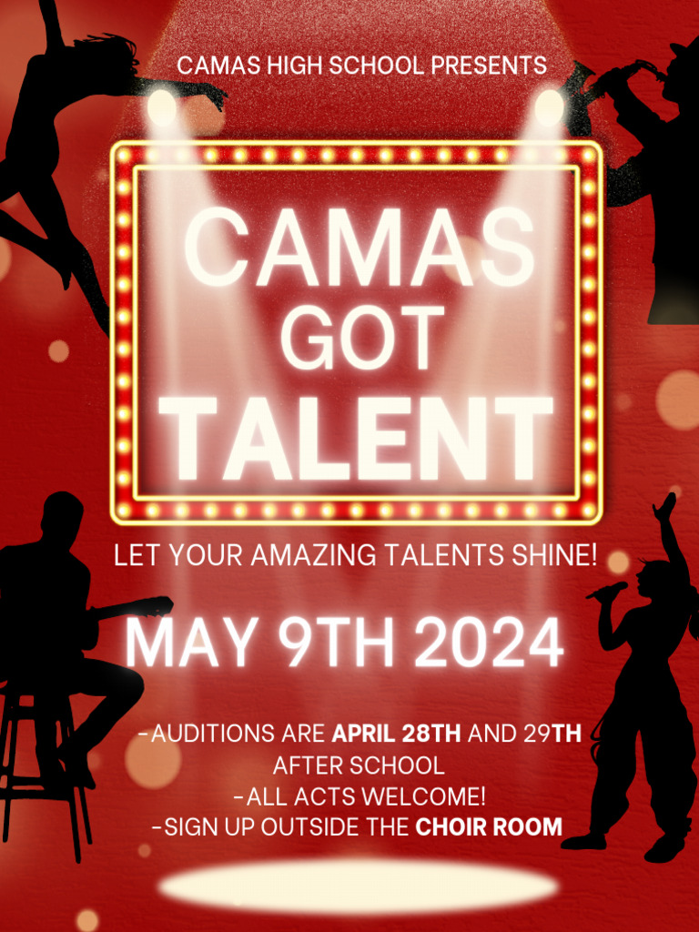 Camas High School Talent Auditions 2023 | PDF