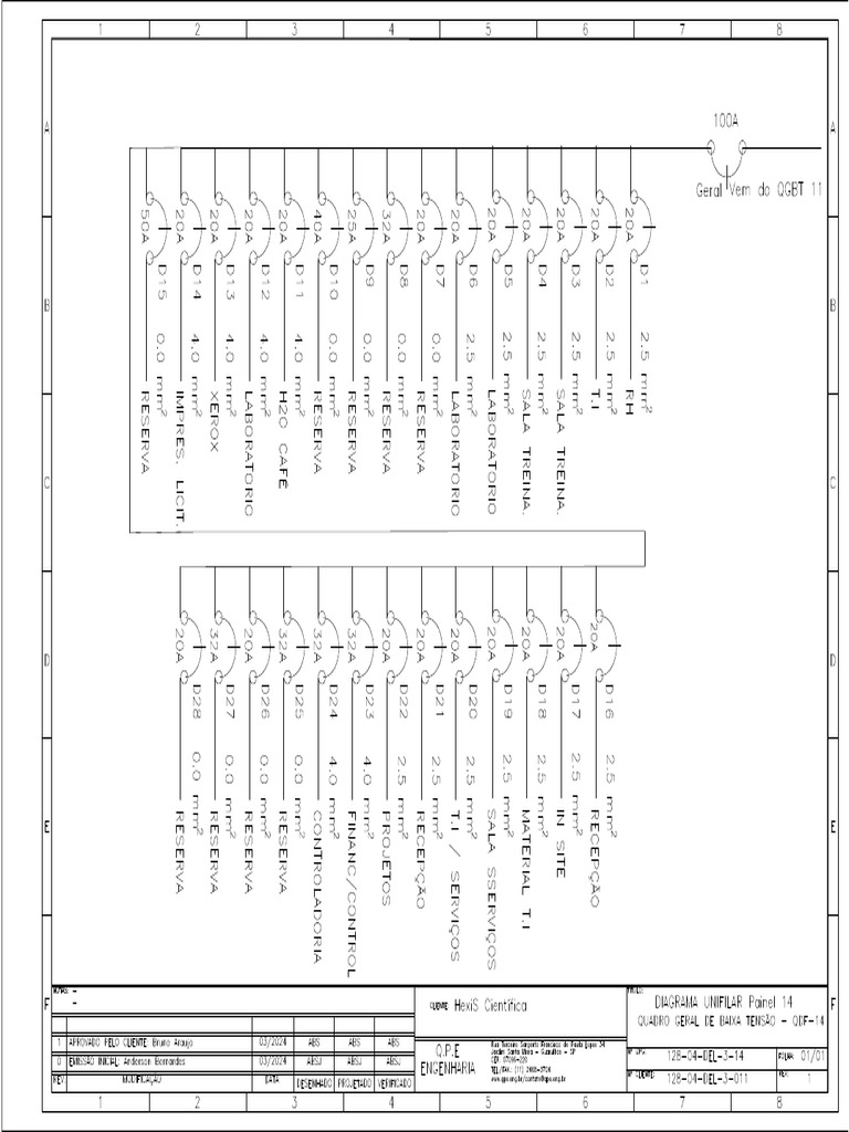Unifilar_Painel_14 (1)_240627_141935 | PDF