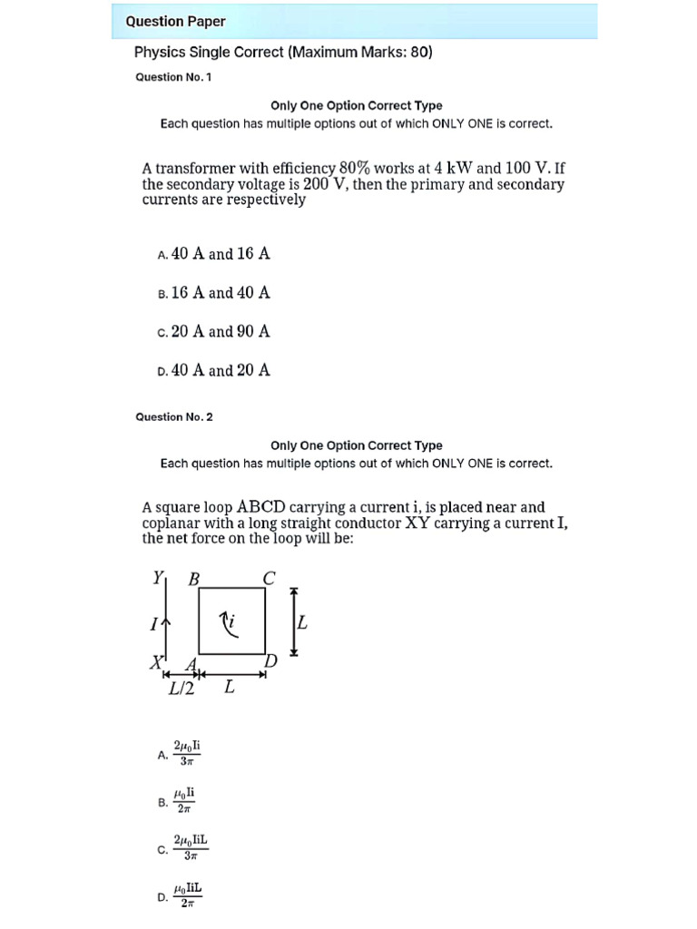 Mathongo Paper 7 | PDF