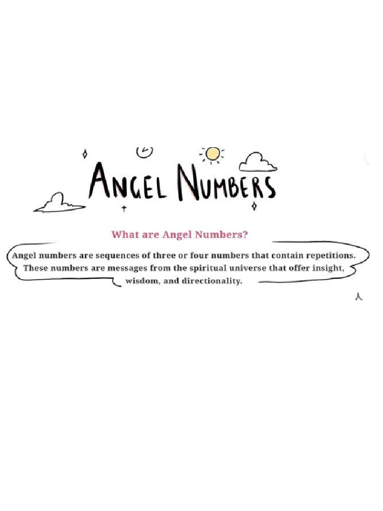 angle numbers | PDF