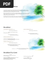 Cafe Akasa Menu | PDF | Meal | Drink
