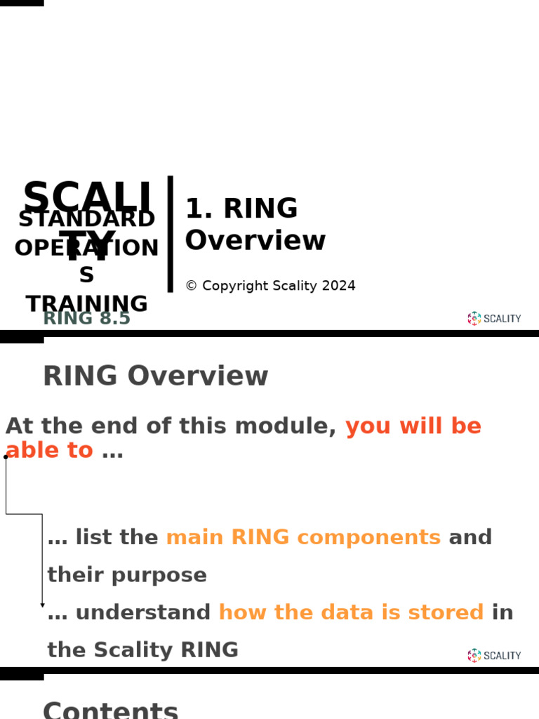 SSOT - 1. RING Overview - R8.5 | PDF | Solid State Drive | Replication (Computing)