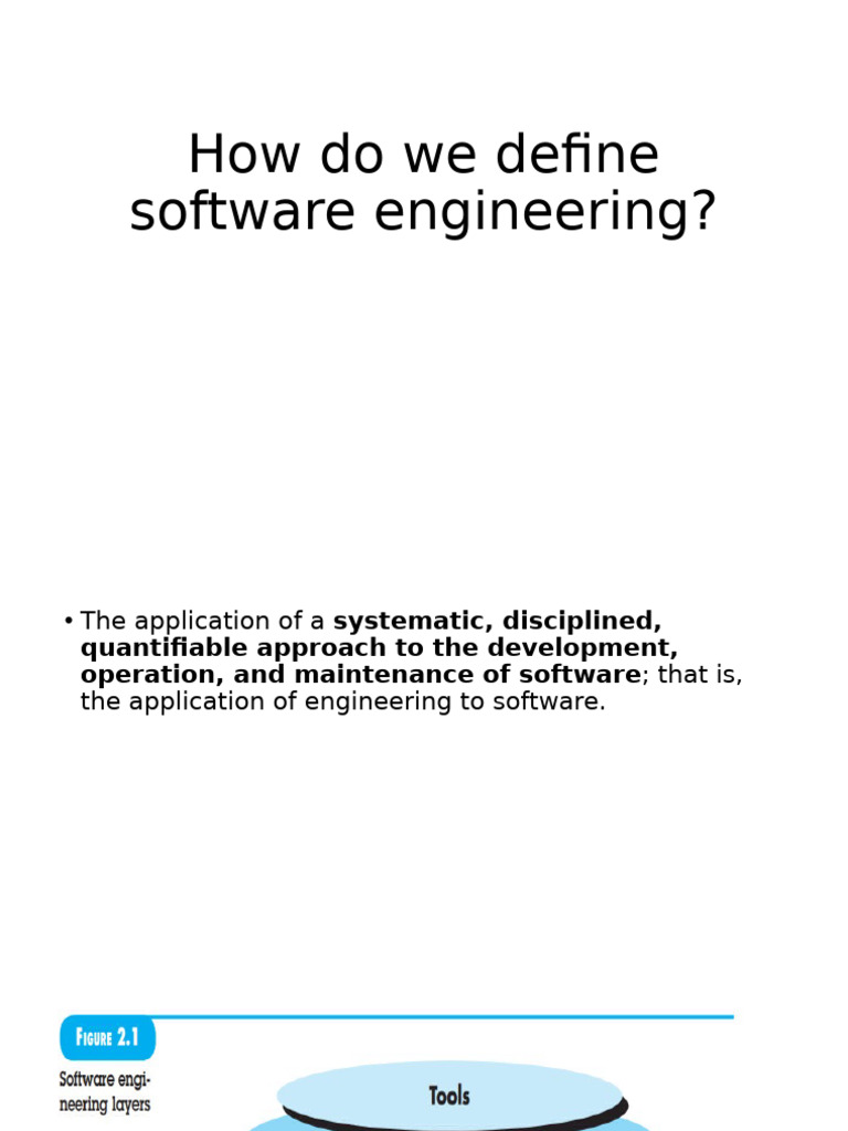 How Do We Define Software Engineering | PDF